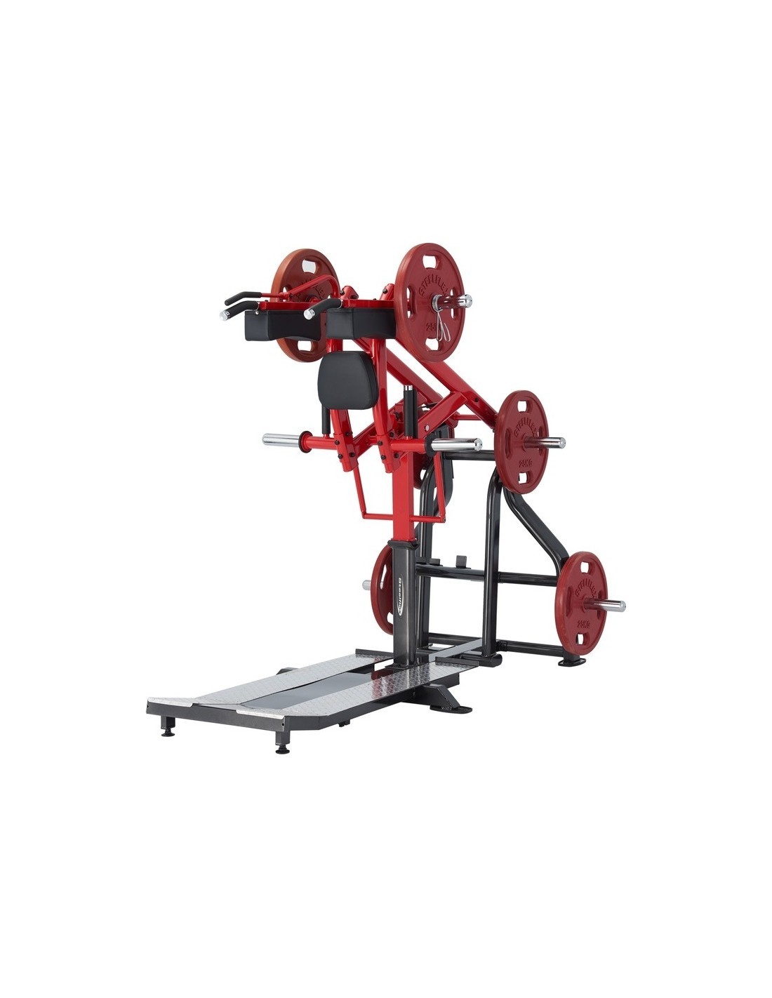 Laisvų svorių staklės Steelflex Plateload Line PLSS PRO - Black-Red ...
